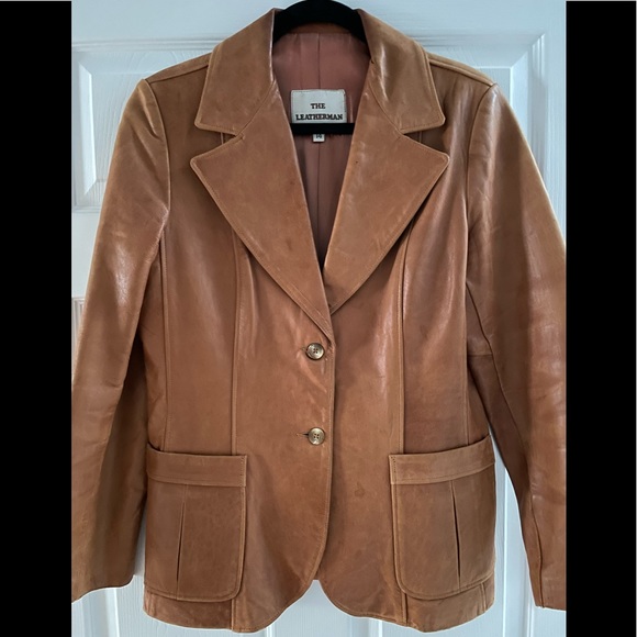 the leatherman | Jackets & Coats | Vintage Leather Jacket | Poshmark